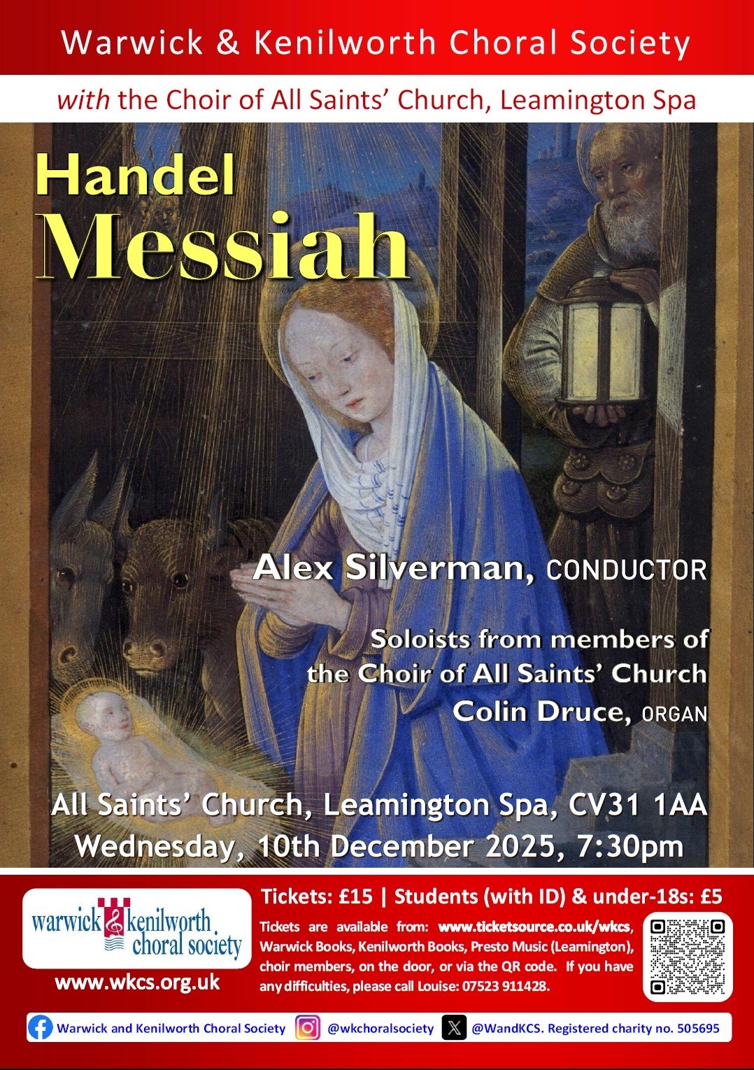 Handel’s Messiah - Royal Leamington Spa