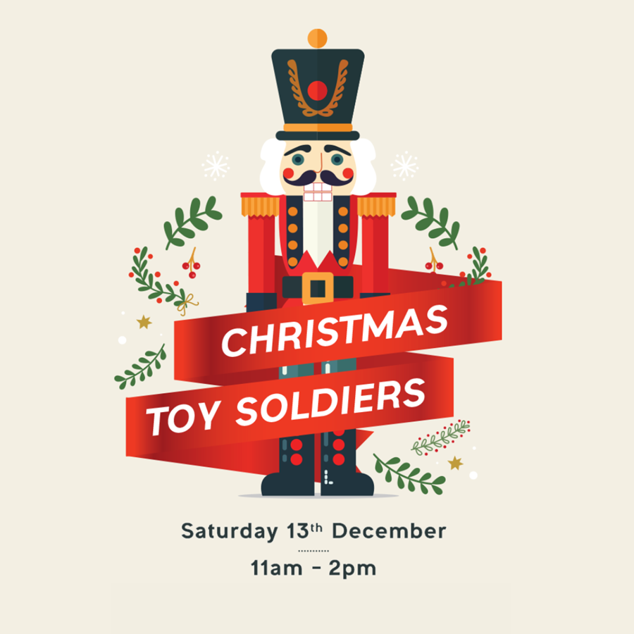 Toy Soldiers Take Over Regent Court - Royal Leamington Spa