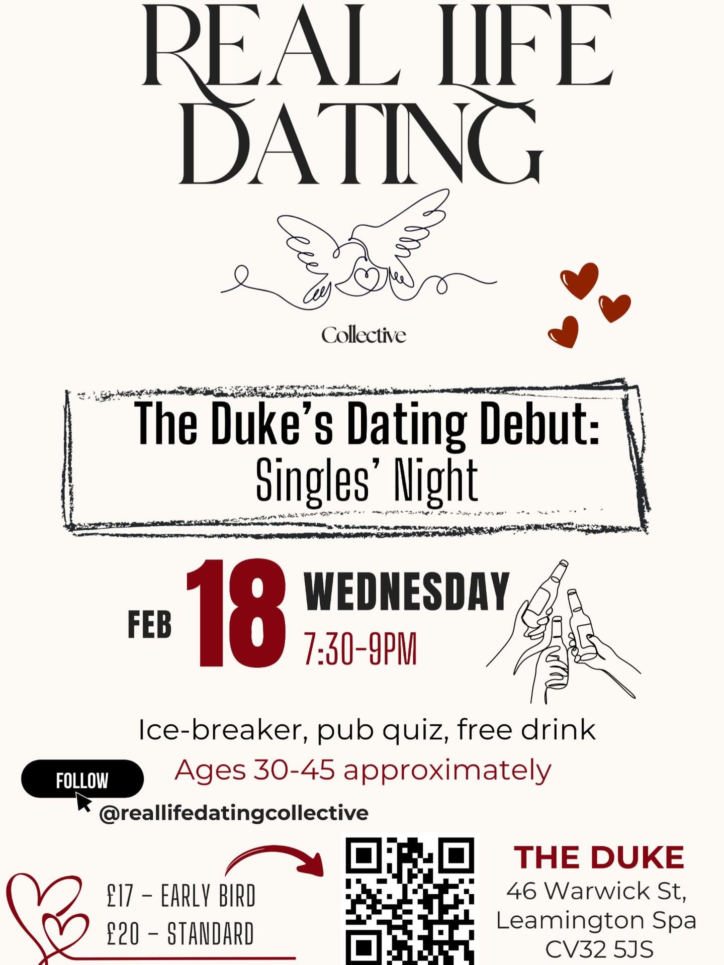 Real Life Dating - Royal Leamington Spa